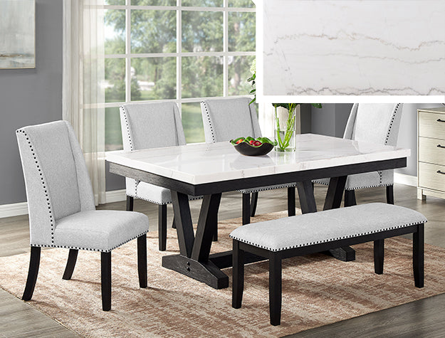 1320-6P VARLEY/VANCE DINING GROUP – Smartway Furniture
