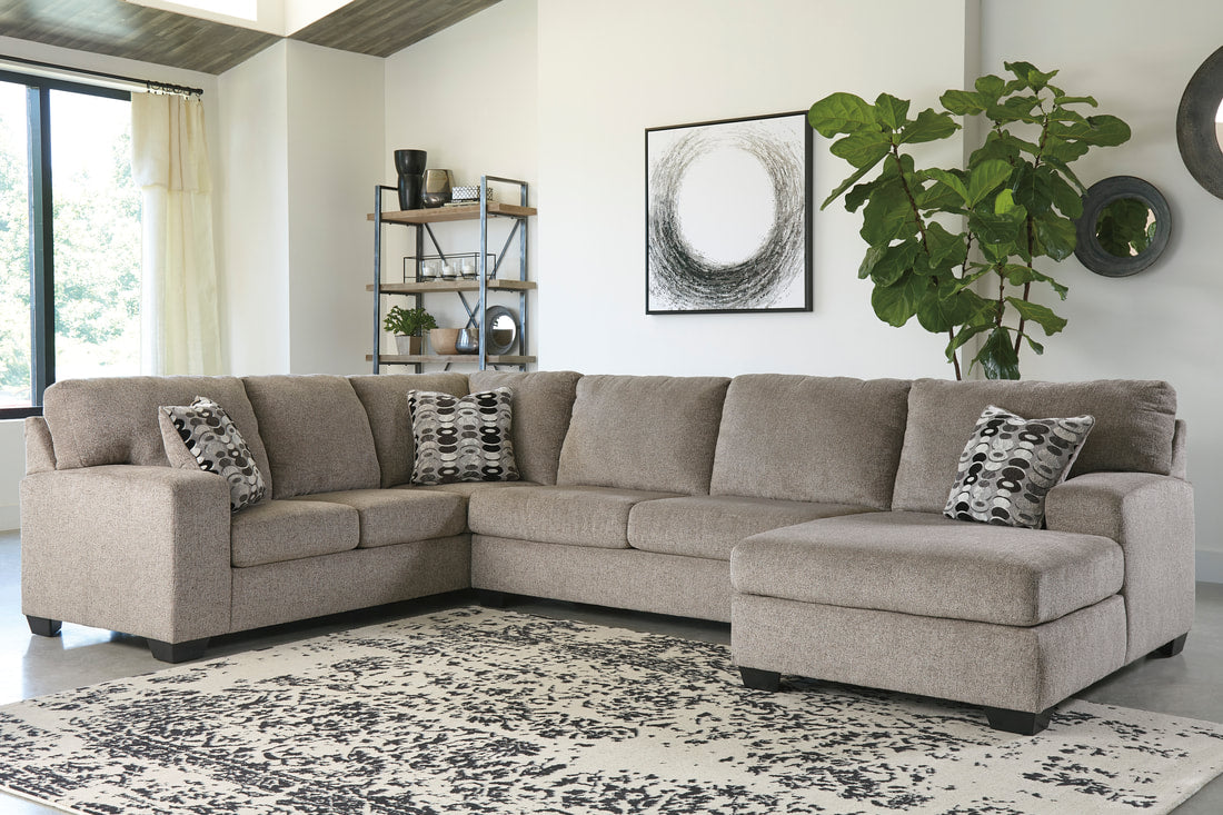 Ashley 807-02 Sectional (Platinum) – Smartway Furniture